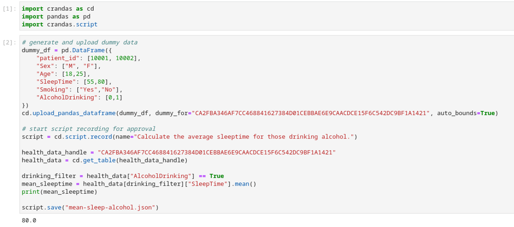 Understanding the script approval flow